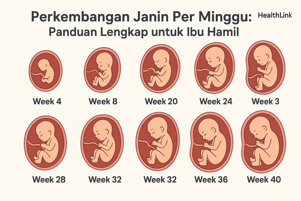 Perkembangan Janin Minggu ke Minggu: Panduan Lengkap untuk Ibu Hamil
